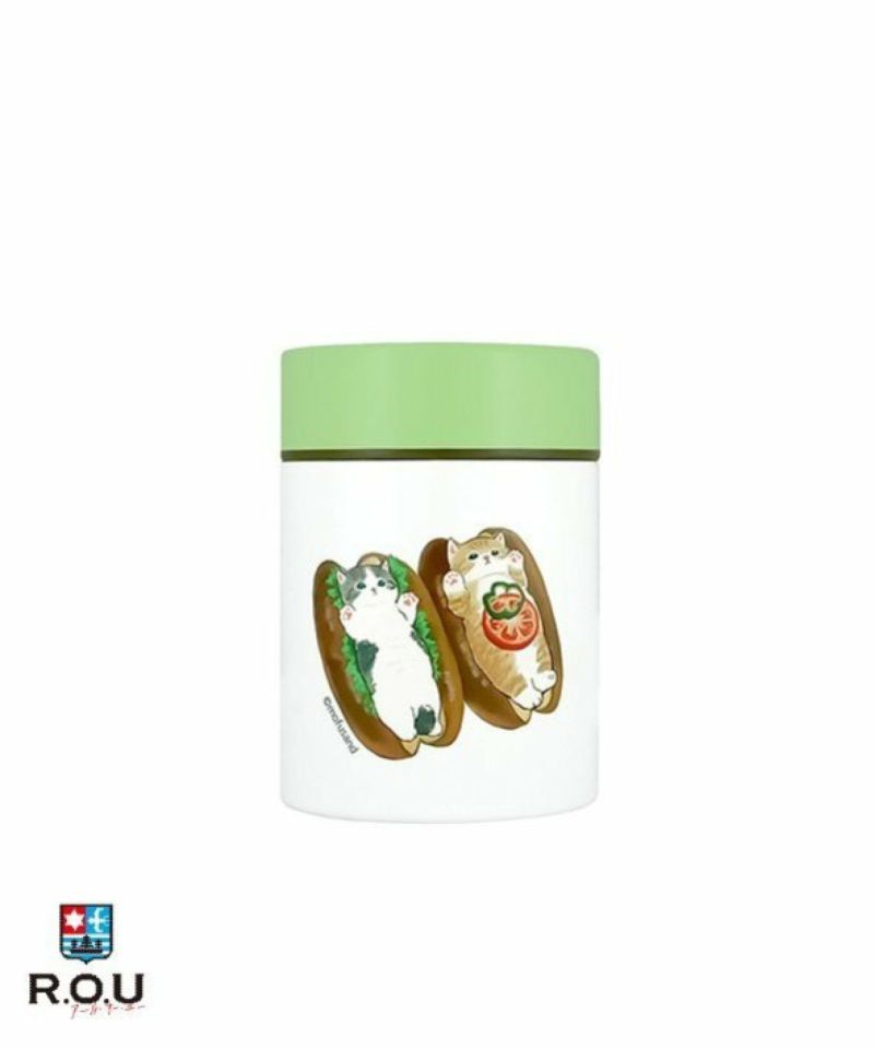 mofusand モフサンド ポケミニスープポット サンドウィッチにゃん 170mL